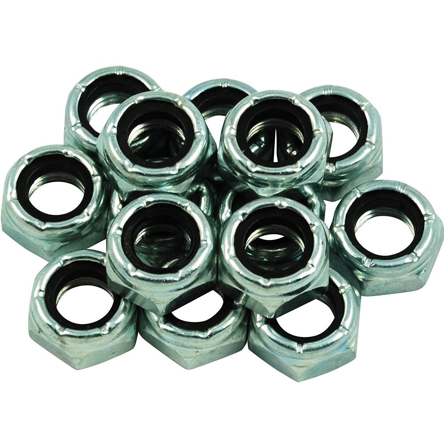 Sure-Grip Roller Skate Axle Nuts - 16 Pack 8mm OEM Factory Essentials ...
