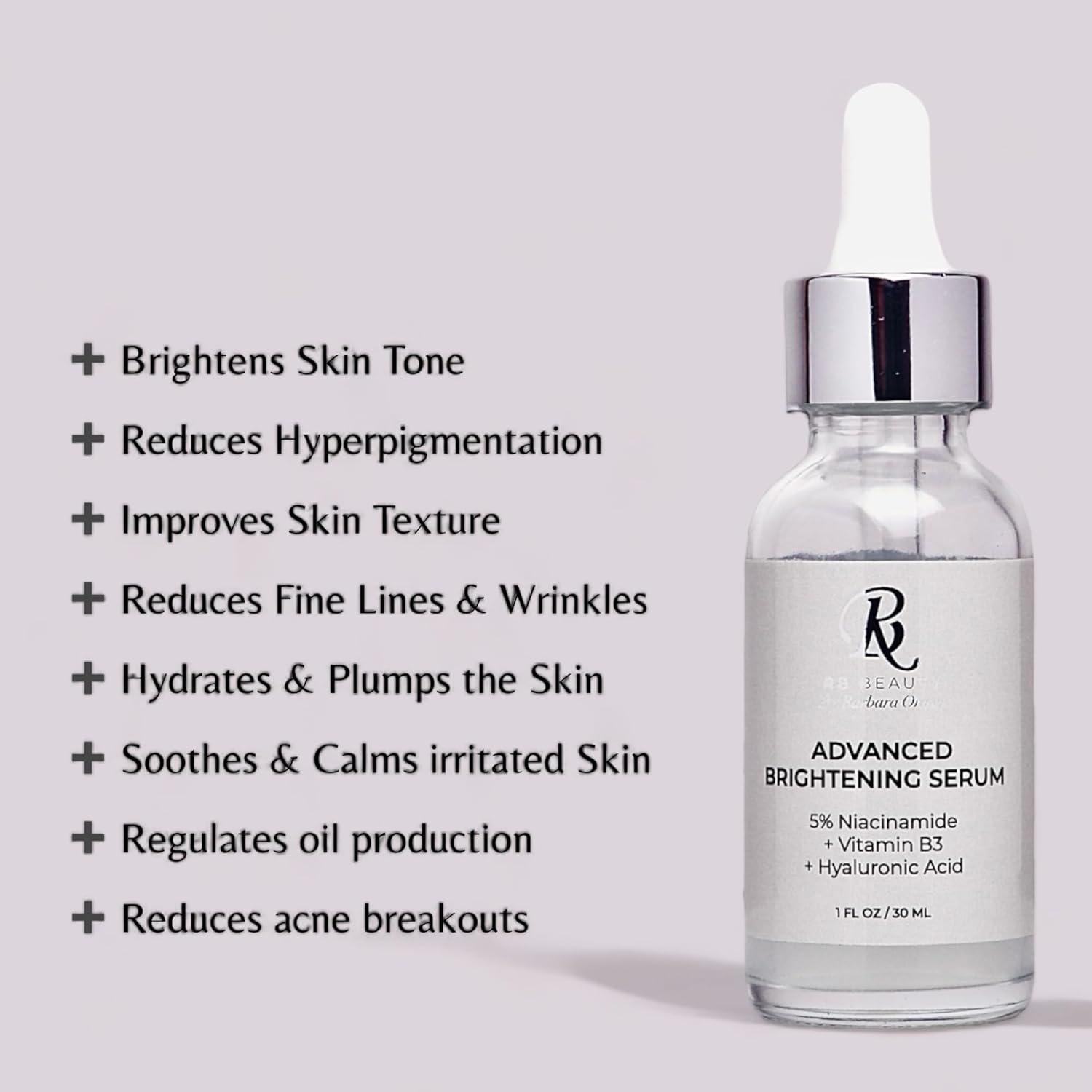 RB Beauty Advanced Brightening Serum & Anti-Aging Moisturizer | Retinol ...