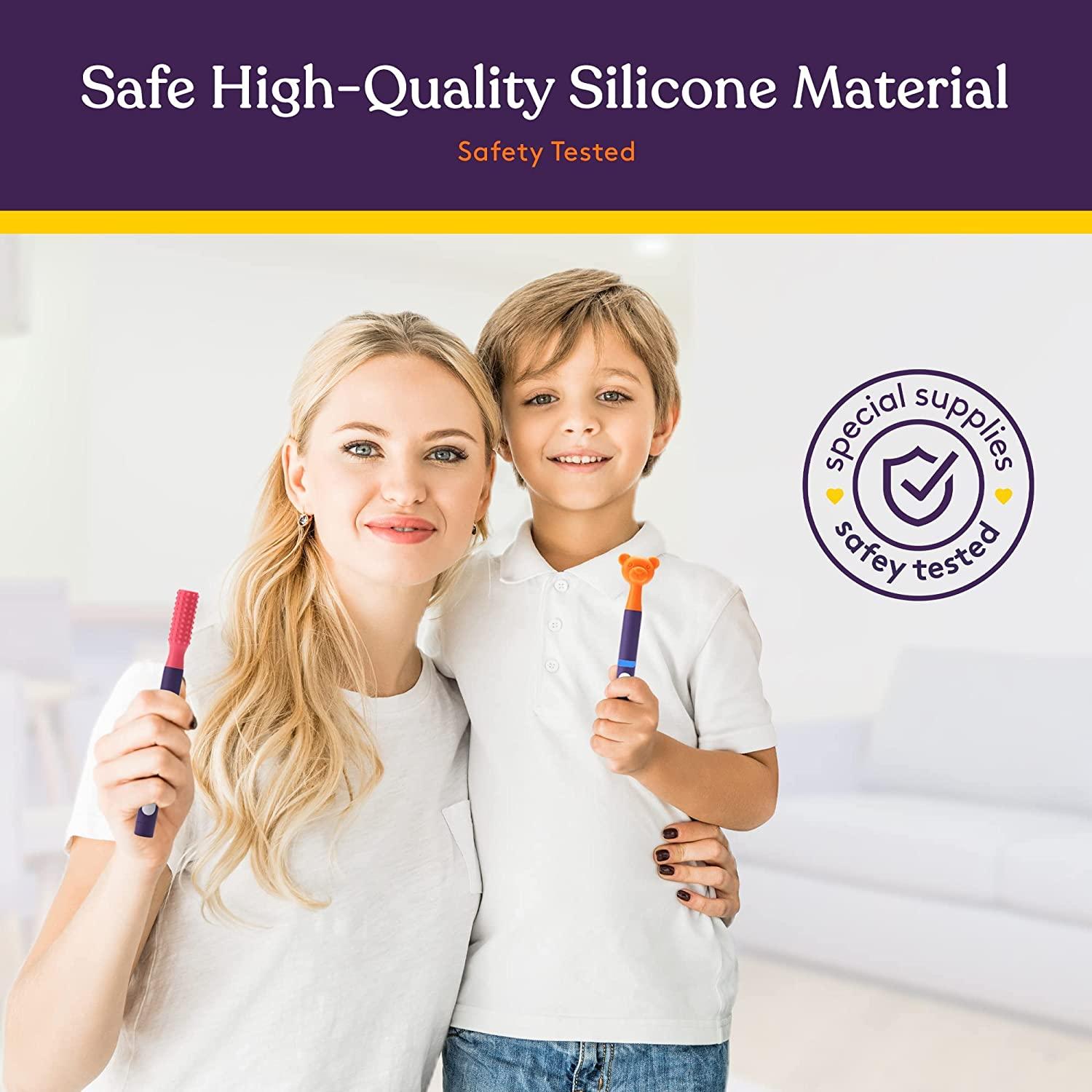 Special Supplies Buzz Buddy Oral Stimulation Kit - 6 Soft Textured ...