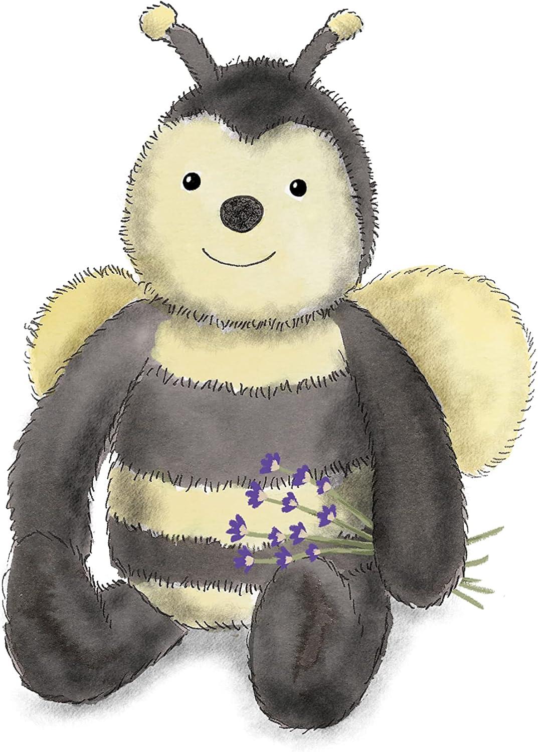 Warmies JUN-BEE-1 Heatable Plush Toy - Black & Yellow - Medium | Buy ...
