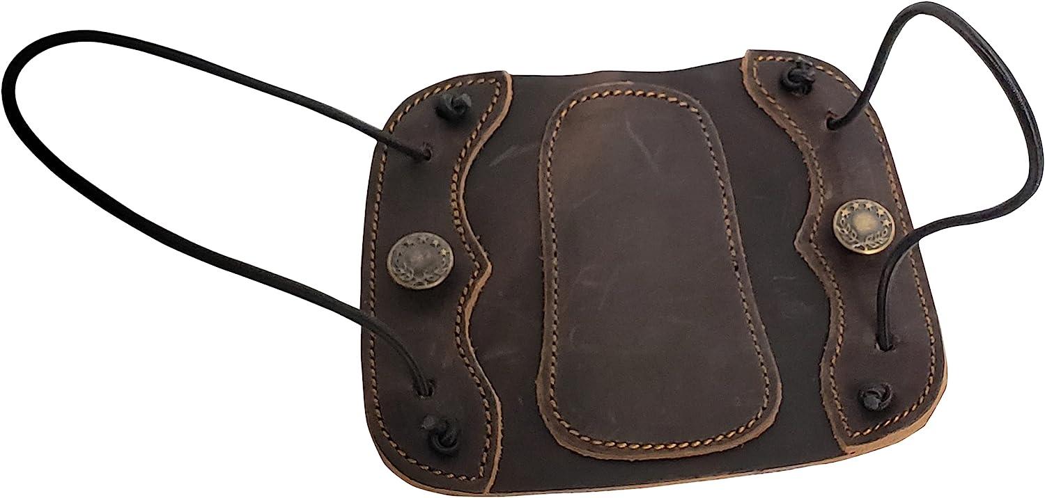 SAS Leather Arm Guard for Archery Bow - Traditional Design with Stretch ...