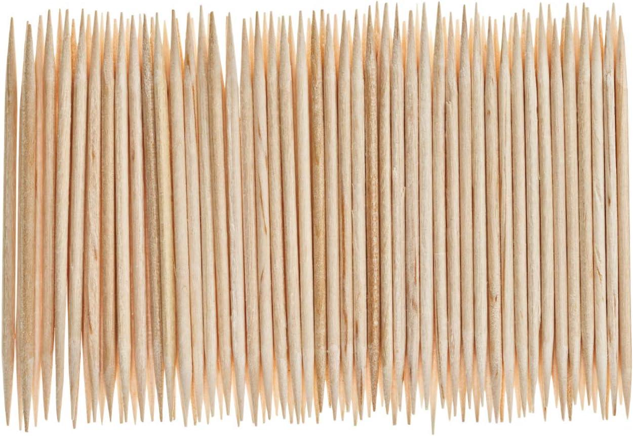 5000 Count No Touch Wooden Toothpicks - Ideal for Kitchen, Business ...