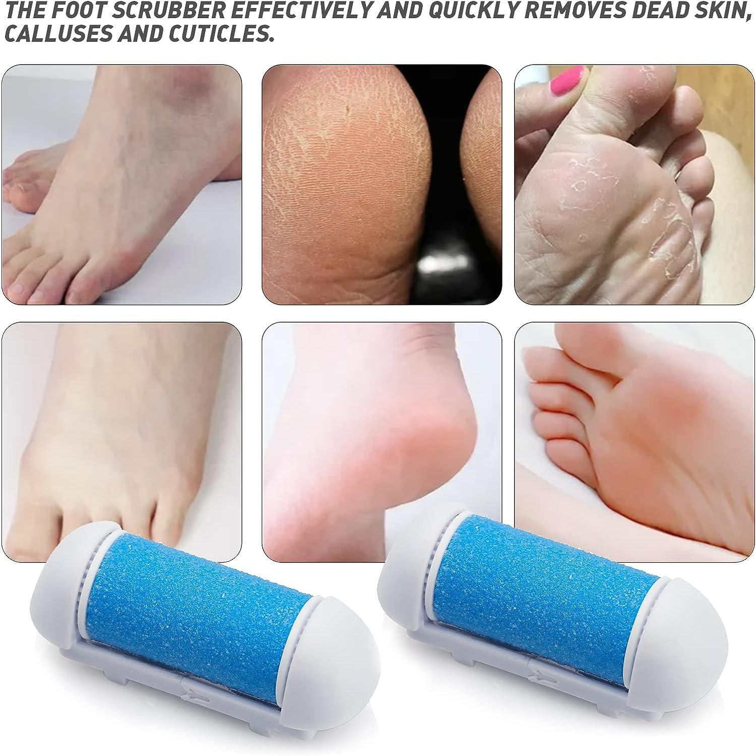 6 Extra Coarse Personal Pedi Refills | Pedicure Roller Heads for Foot ...