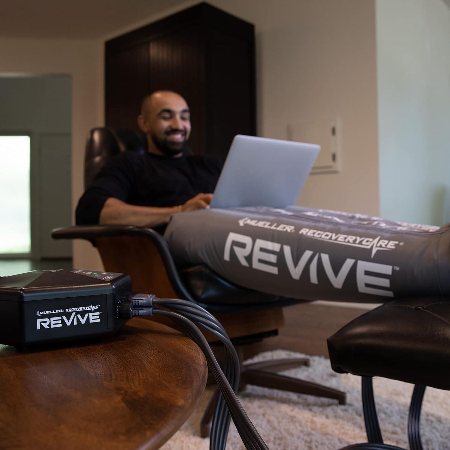 Recoverycare Revive M2 Gear Pack - Full Leg Compression Cuffs & Console ...