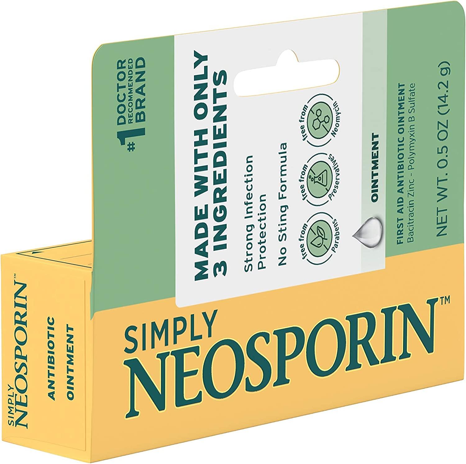 Neosporin Alternative 3-Ingredient First Aid Antibiotic Ointment 0.5 oz ...