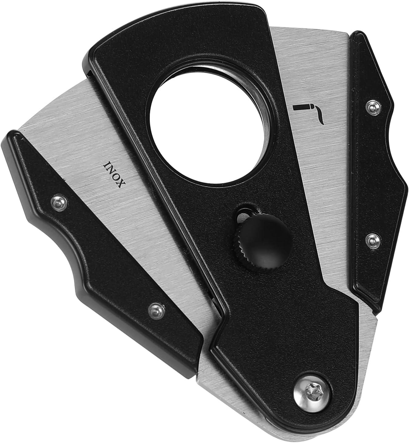 CiTree Double Blade Guillotine Cutter with Safety Lock - Stainless ...