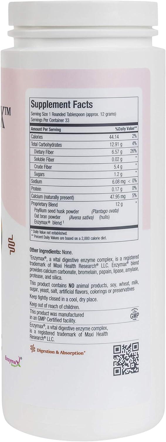 Maxi Health Fibermax Powder 14oz - Cleansing Laxative Formula - Kosher ...