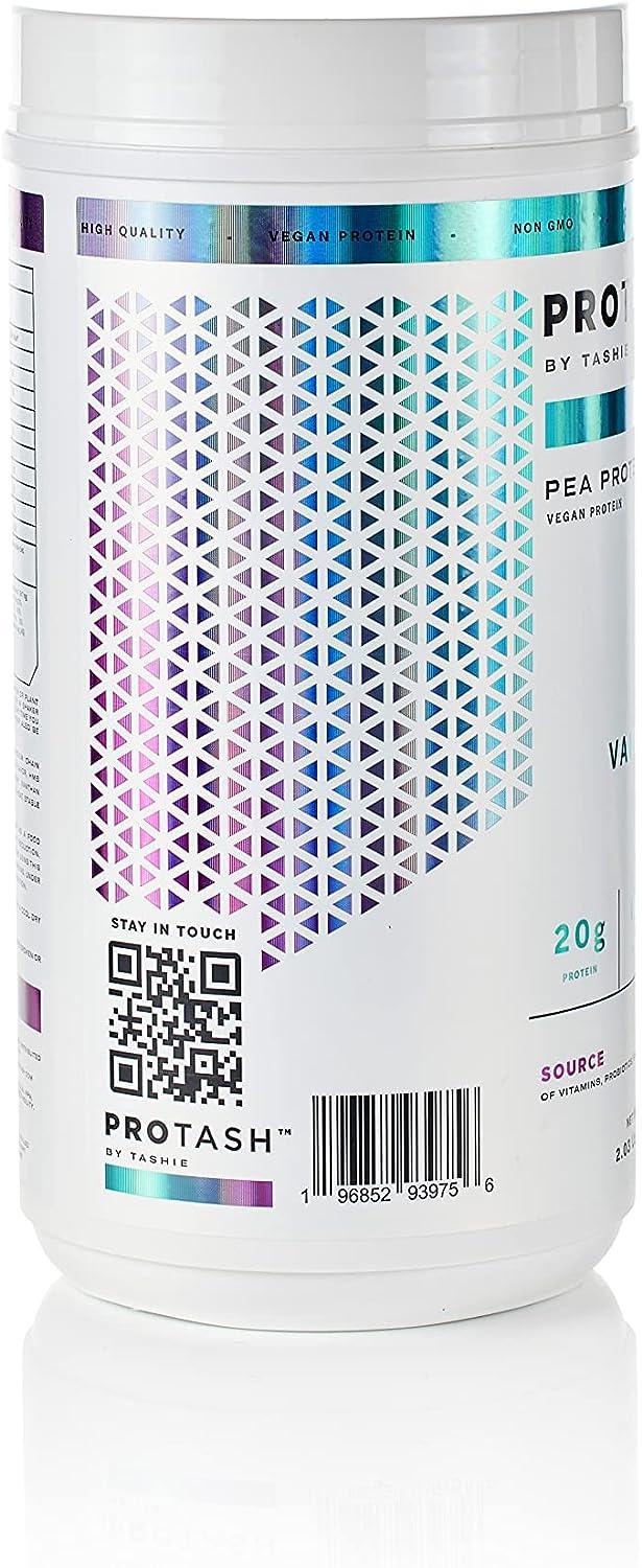 PROTASH Vegan Protein Powder by TASHIE - 20g Pea Protein, Non GMO, Zero ...