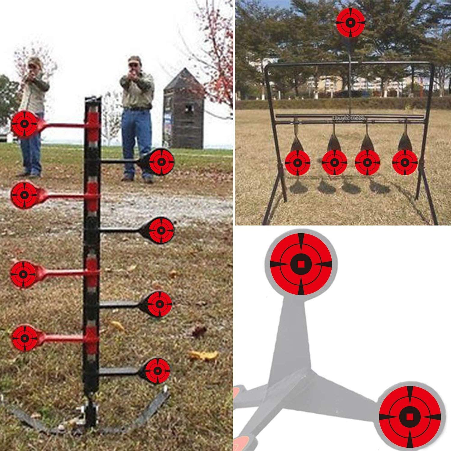 MEMX Reactive Shooting Targets 3-4 Inch | Premium Self-Adhesive ...