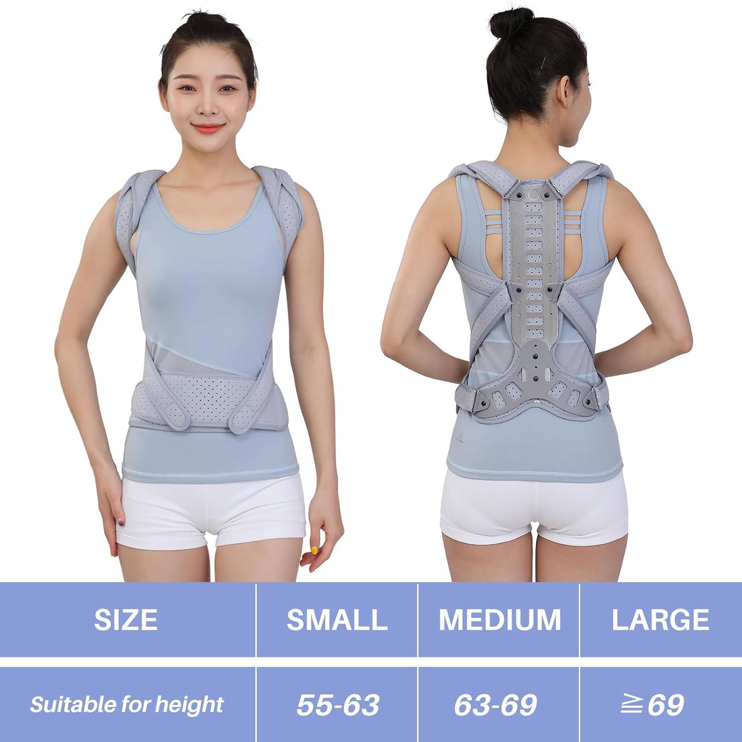 Back Corrector for Spinal Support | Fix Kyphosis & Osteoporosis | Large ...