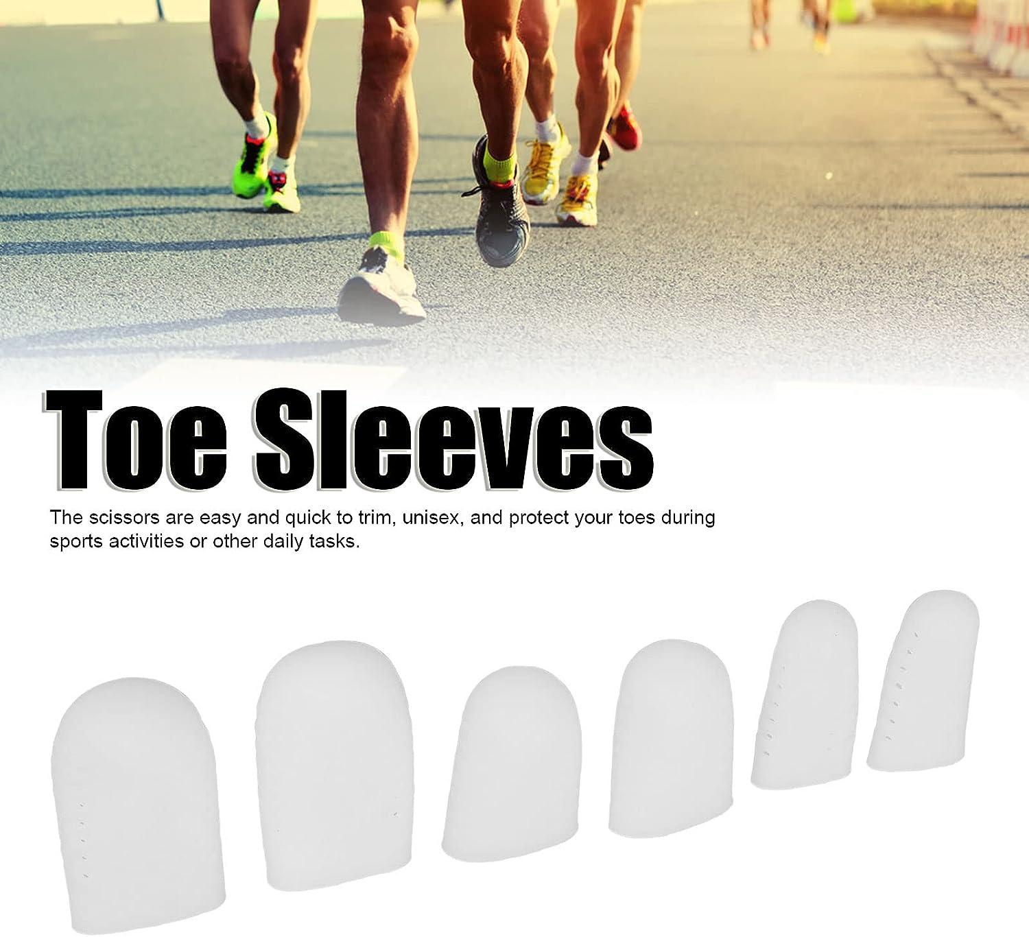 Gel Toe Caps - Big Toe Guards for Blister, Callus, and Ingrown Toenail ...