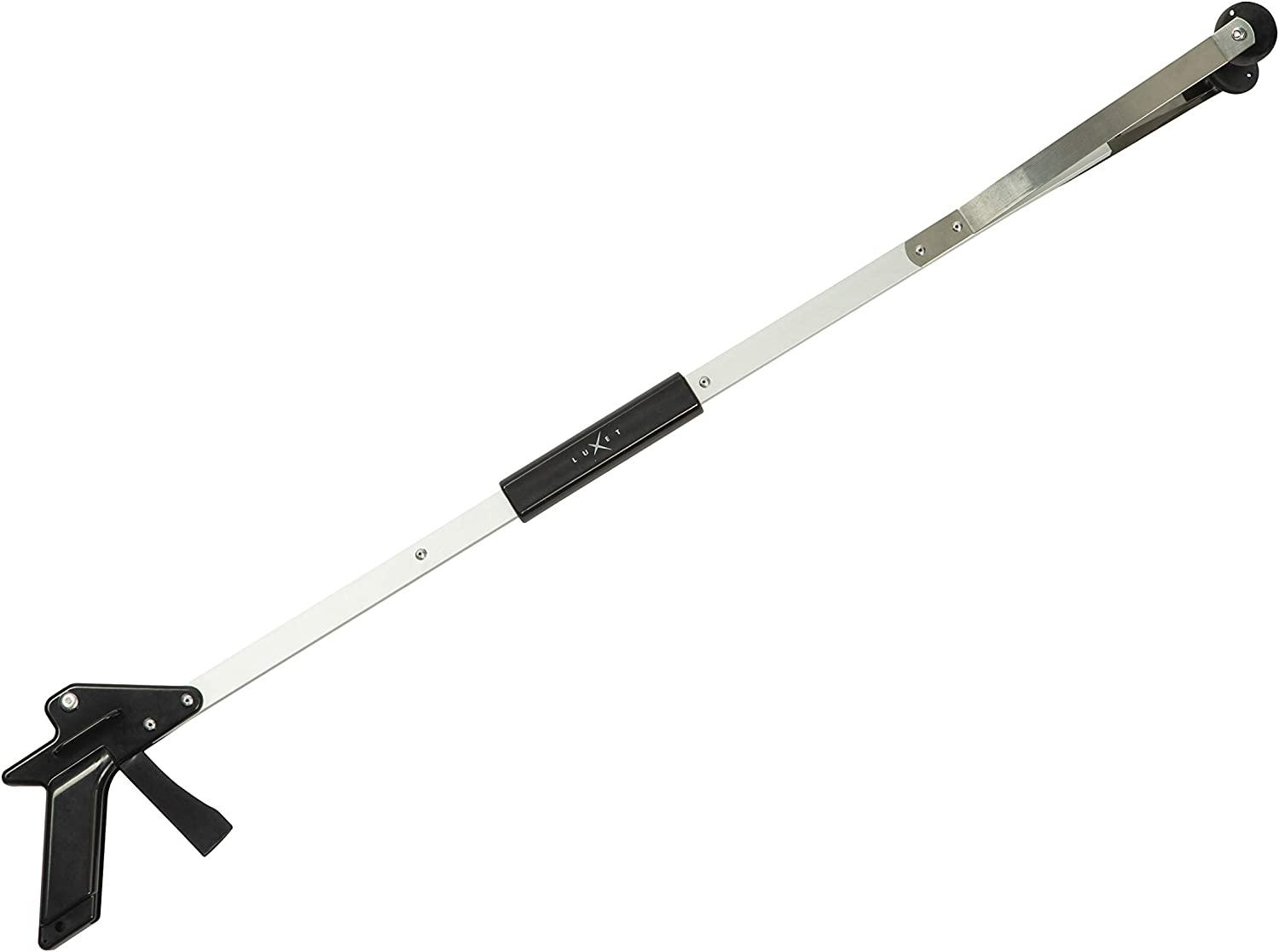 Grabber Reacher Suction Cup Tool - 32 Foldable Aluminum Pick-Up Stick ...