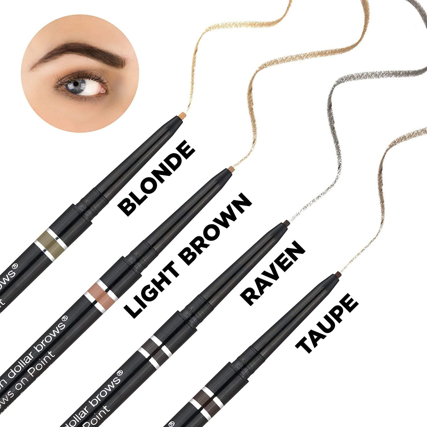 Billion Dollar Brows On Point Waterproof Micro Eyebrow Pencil 2 Pack ...