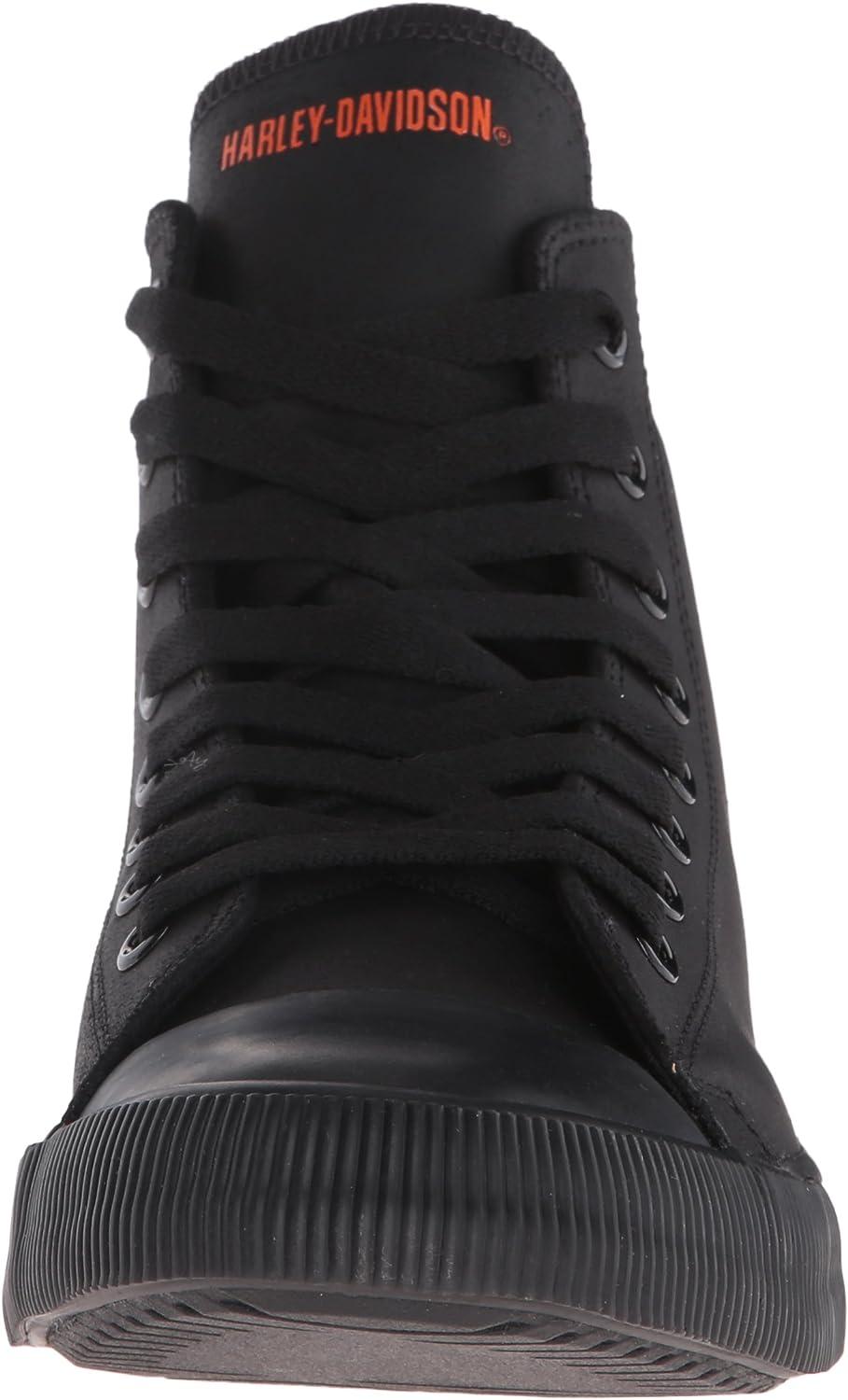 Harley-Davidson Footwear Men's Baxter Sneaker 11 Black/Orange | Buy Now ...