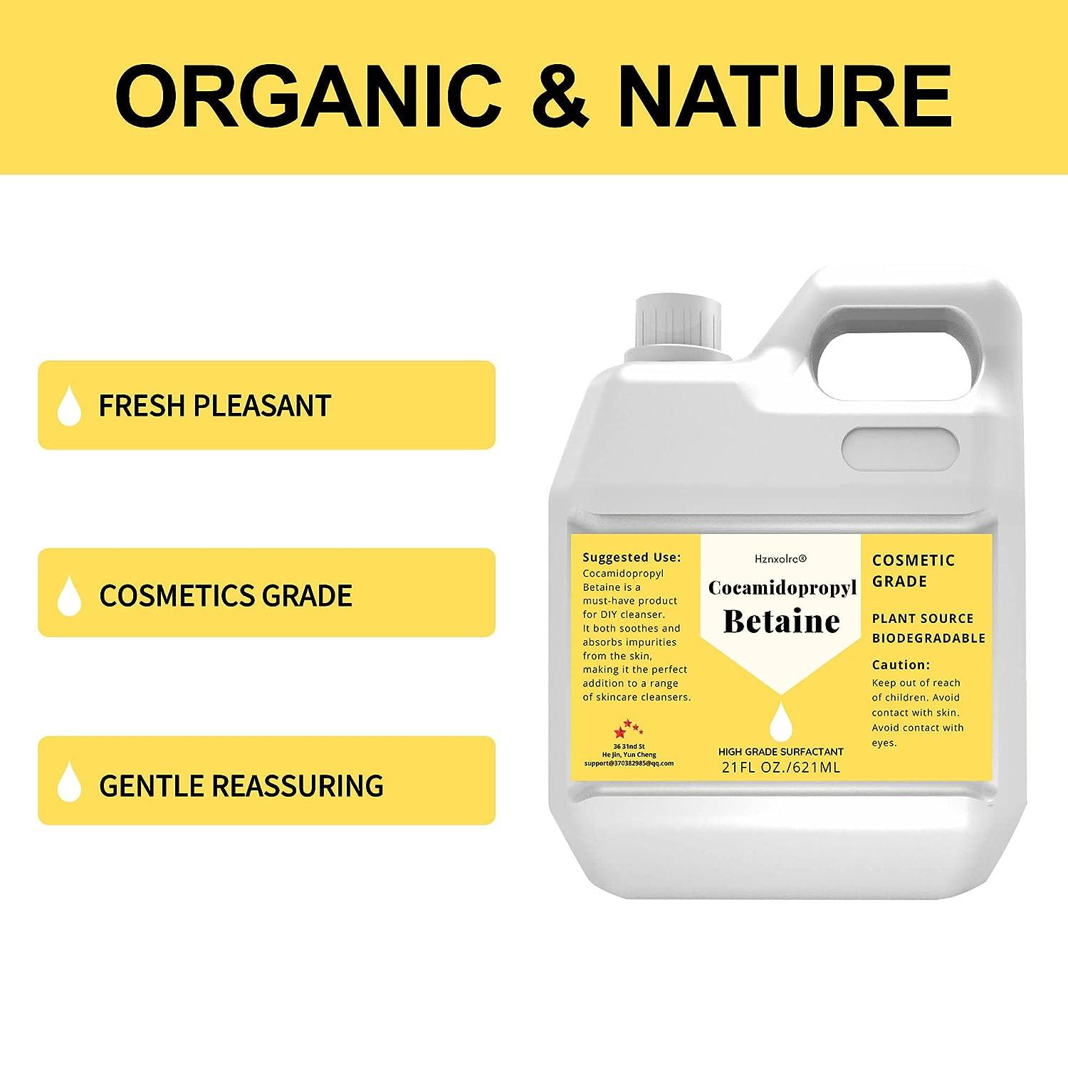 Cosmetics Grade 21 fl oz Coco Betaine Liquid Surfactant - Gentle on ...