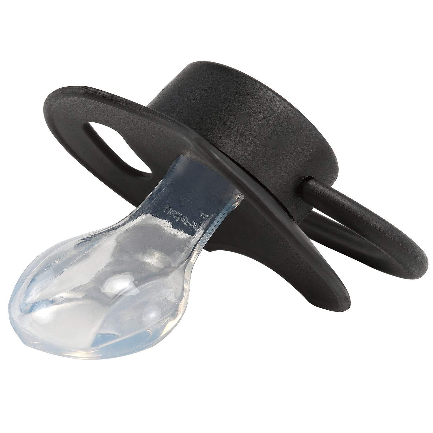 LittleForBig Bigshield Gen-II Large Pacifier in Black - Adult Sized ...