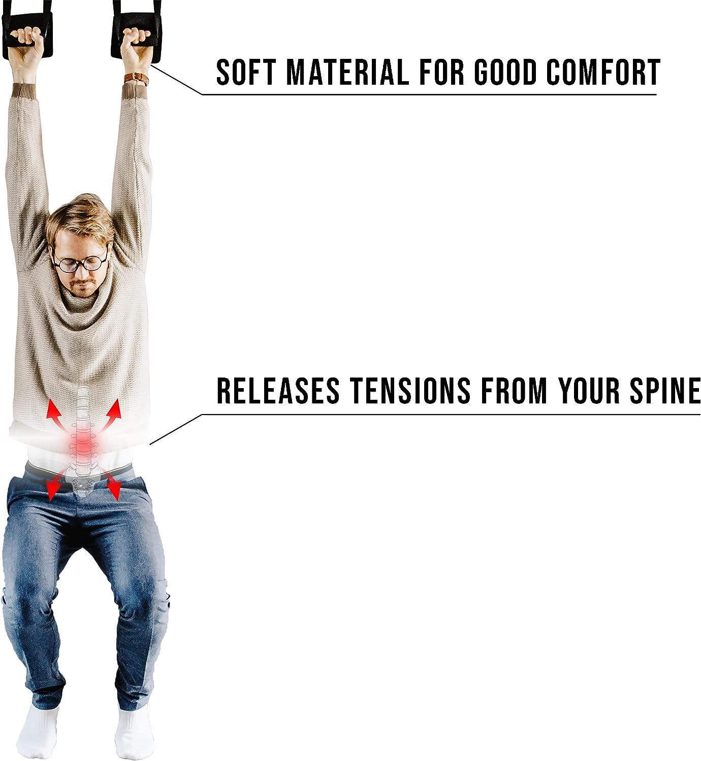 Mieko Portable Back Stretcher for Lower Back Pain Relief - Lumbar ...