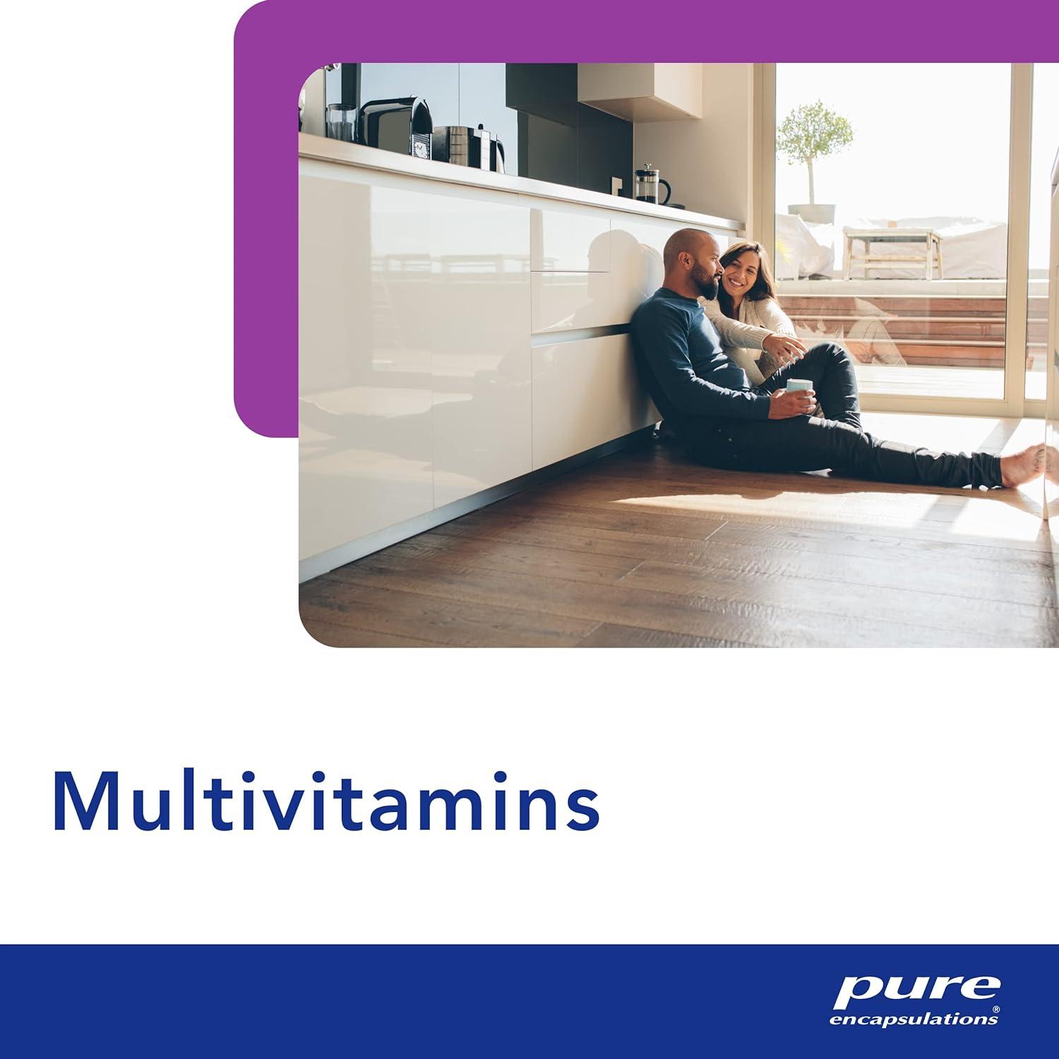 Pure Encapsulations O.N.E. Multivitamin 60 Capsules with Comprehensive ...