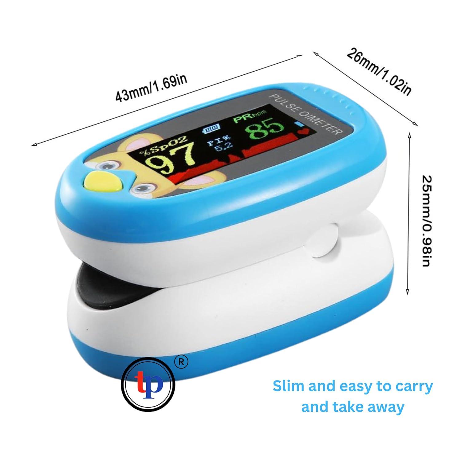 CE FCC Approved Pediatric Pulse Oximeter | Kids Heart Rate Monitor ...