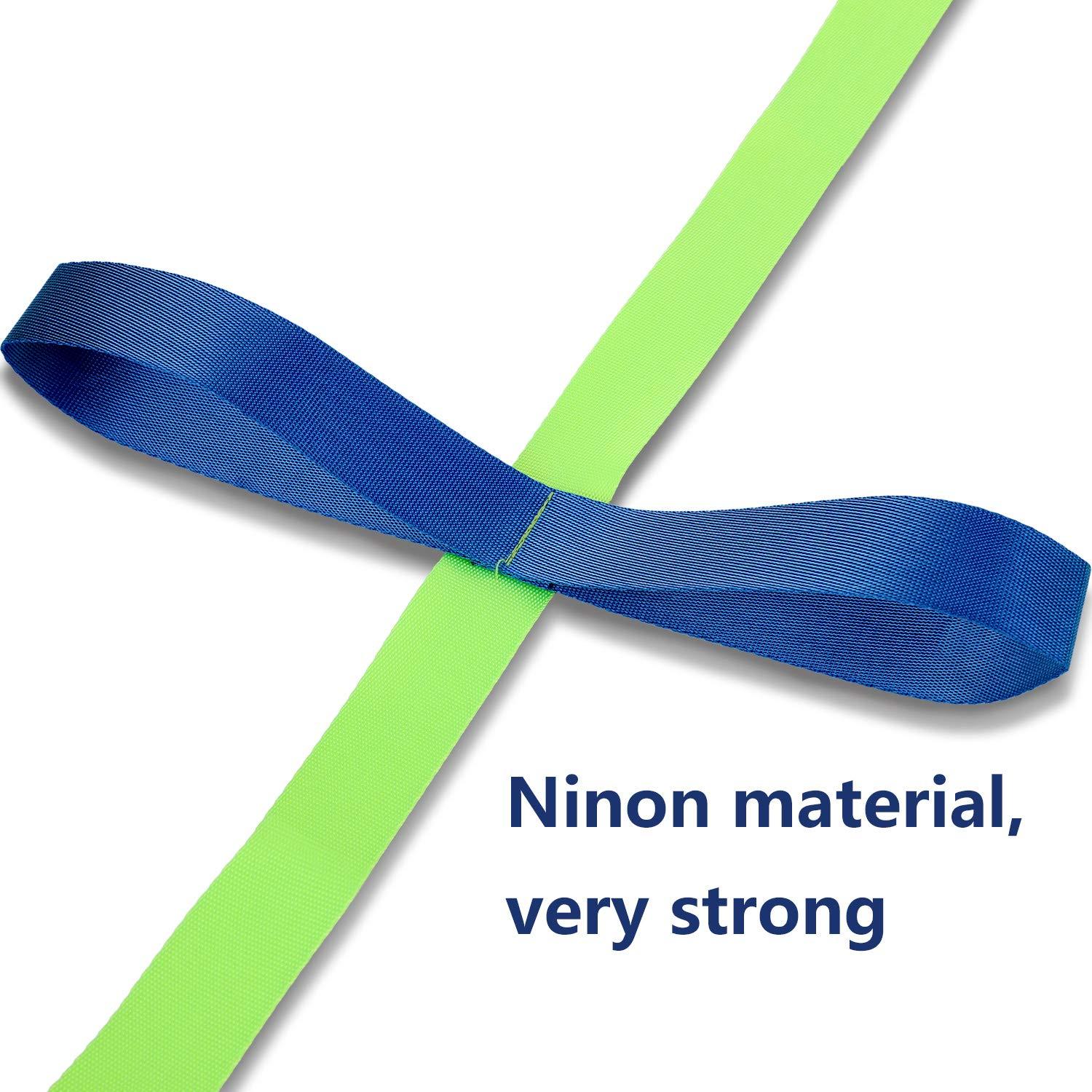 2 Pack Short Walking Rope with 12 Handles for Preschool Children ...
