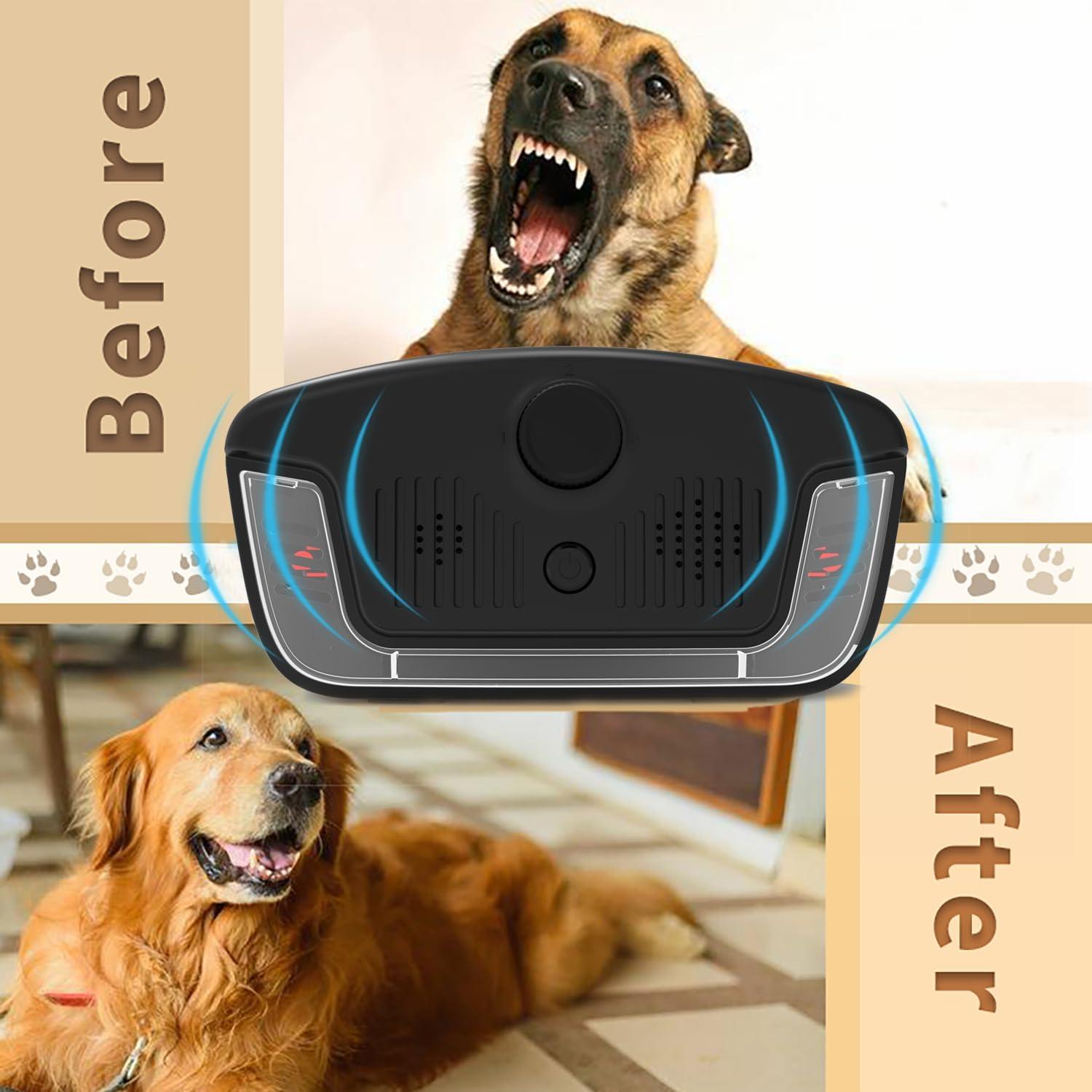 LOFFU Barking Control Devices Ultrasonic Anti Barking Devices with 3 ...