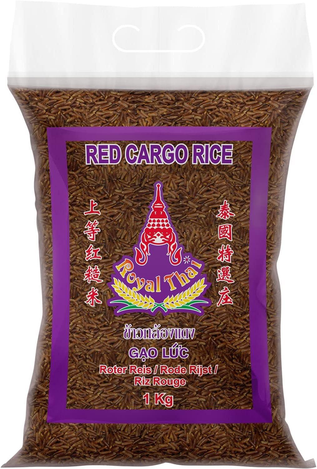 Royal Thai Rice Red Long Grain Rice (3 x 1 kg) | Buy Now with Express ...
