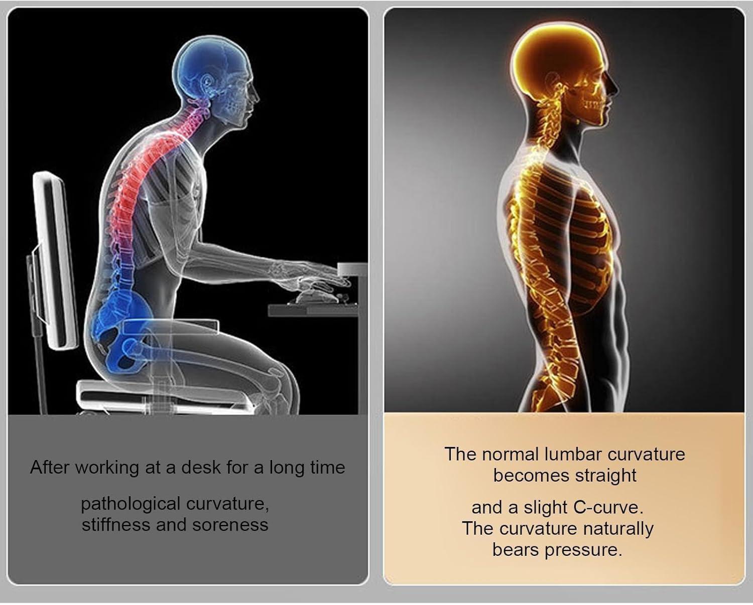 Adjustable Lumbar Support Back Extensor - 3-Step Spine Cracker Board ...