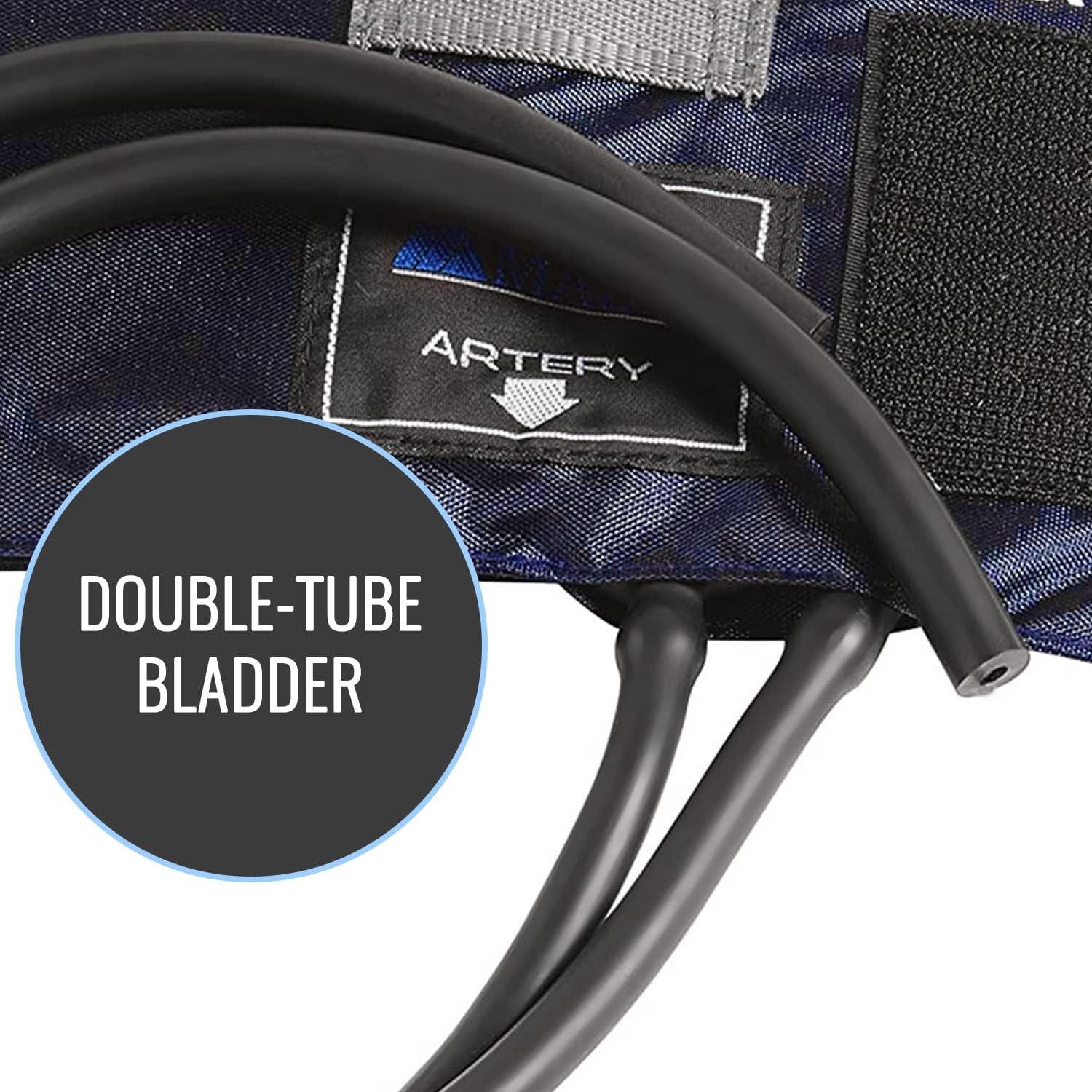 Adult Size Blue Blood Pressure Cuff & Bladder Set by MABIS ...