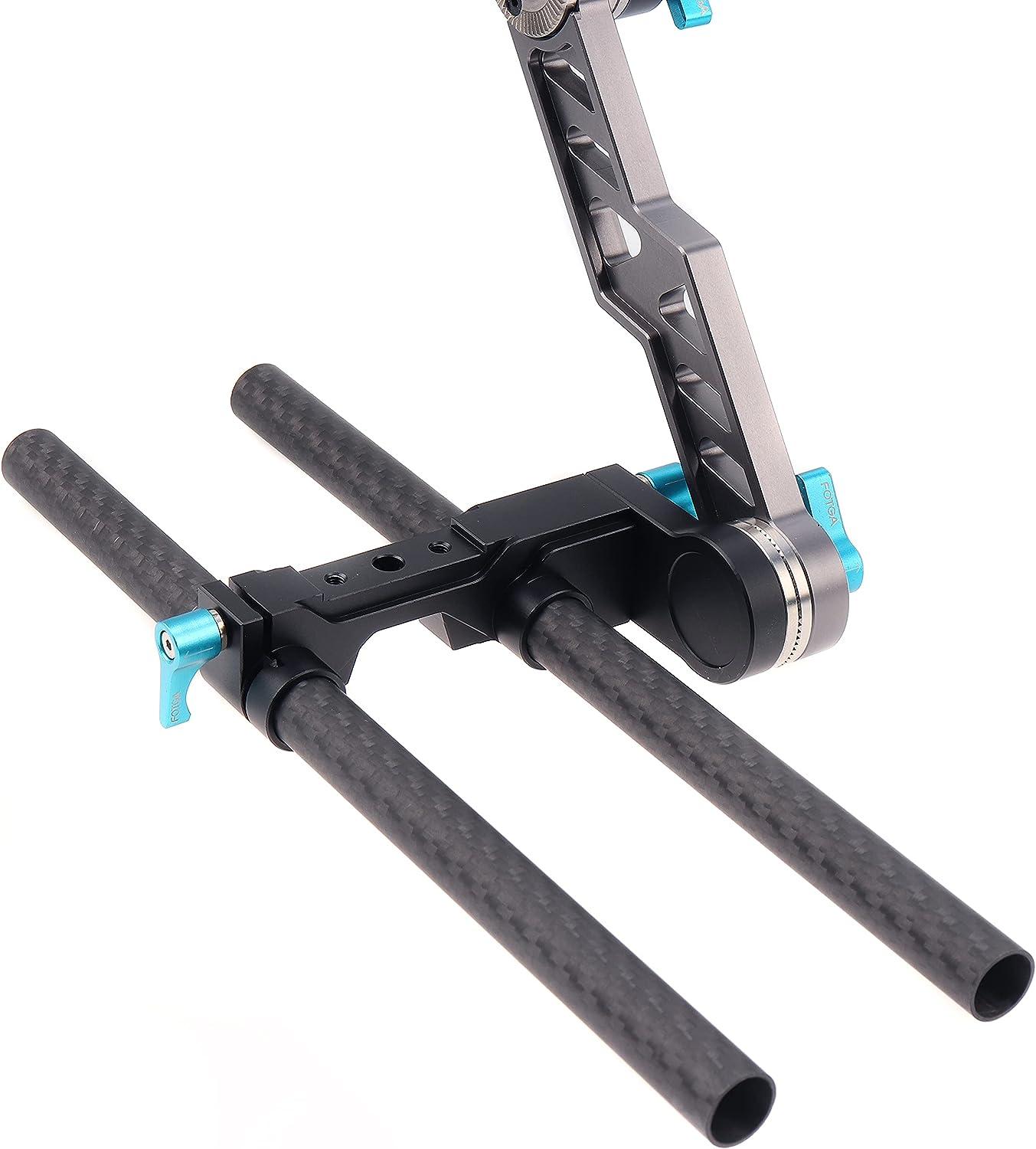 Foto4easy 6 Inch Carbon Fiber Rod for Rail Rod Support System - Pack of ...