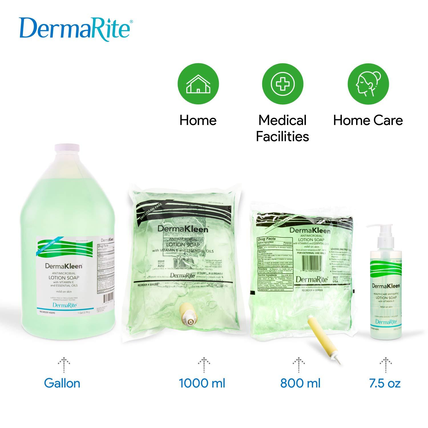 DermaKleen AntiBacterial Hand Soap 2 Pack - Alcohol Free, Moisturizing ...