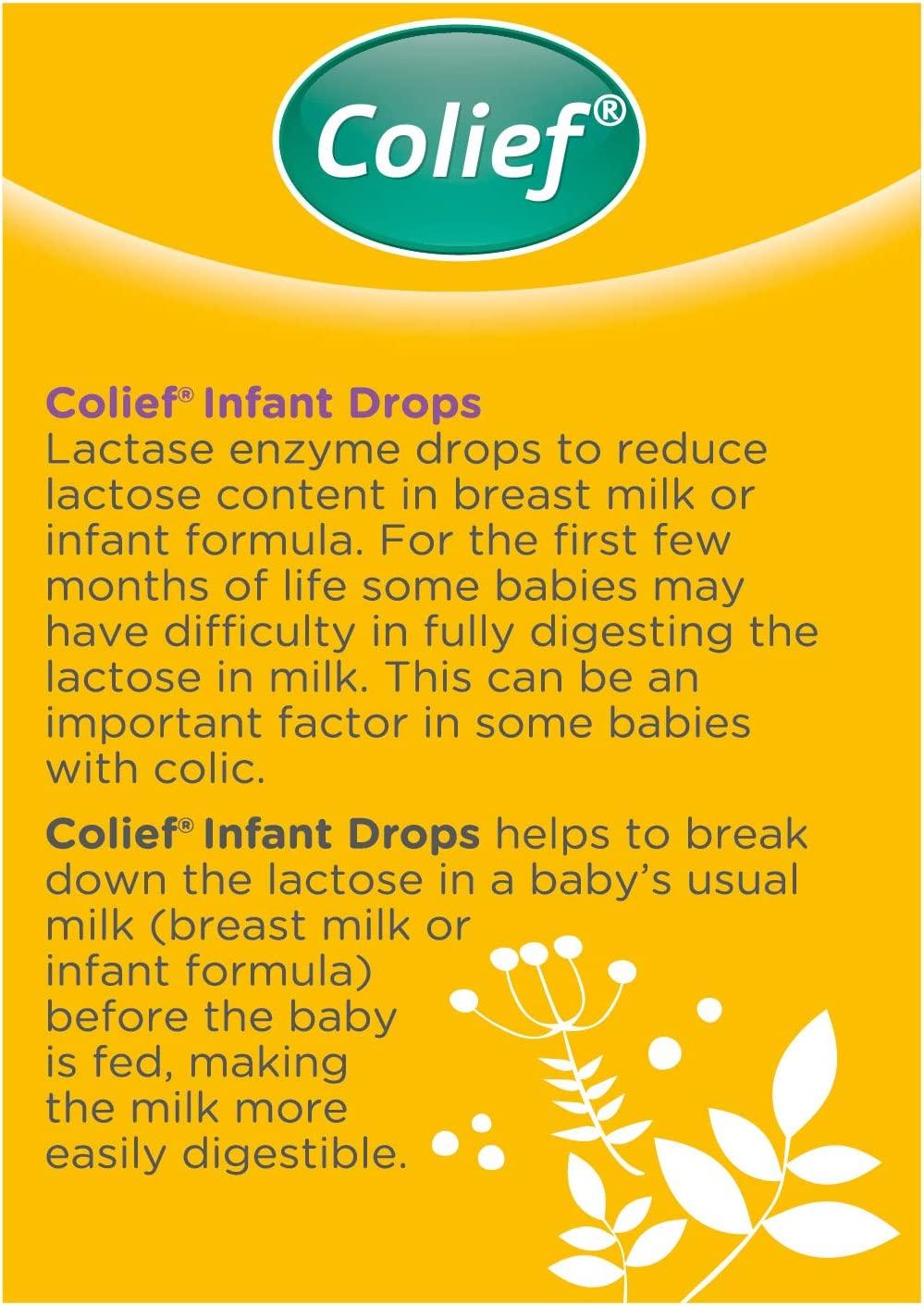 Colief Infant Drops - 7 ML | Effective Relief for Colic & Gas ...