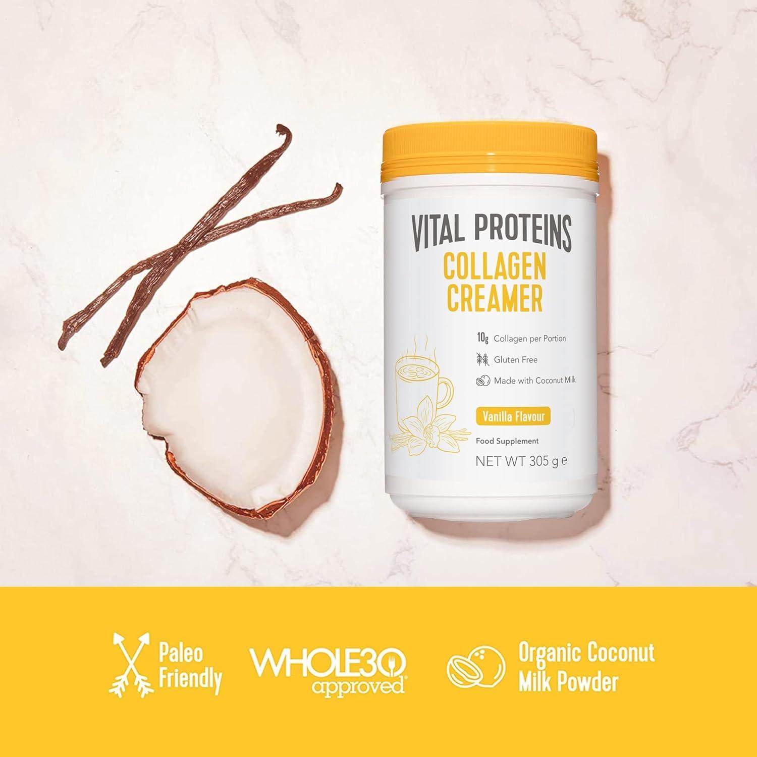 Vital Proteins Collagen Coffee Creamer with MCTs - Vanilla 305g | Buy ...