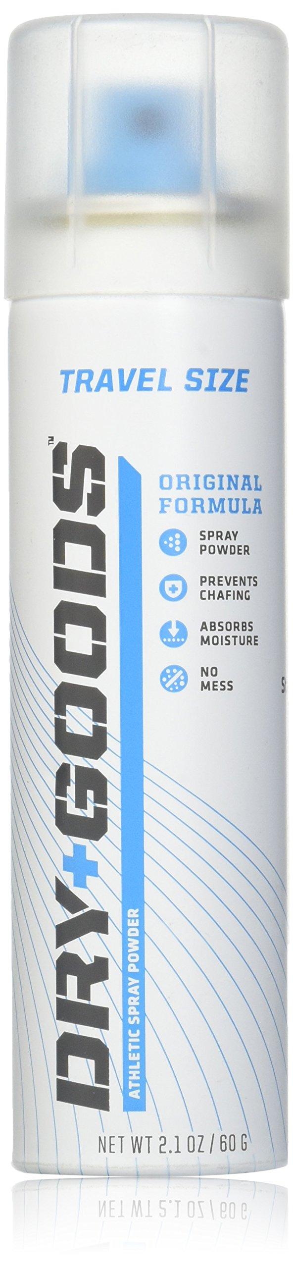 Dry Goods Athletic Spray Powder - Travel Size (2.1 oz) | Original ...