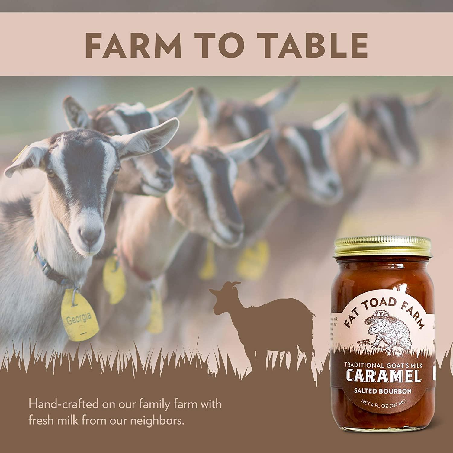 Fat Toad Farm Traditional Goats Milk Caramel Sauce / Cajeta - Salted ...