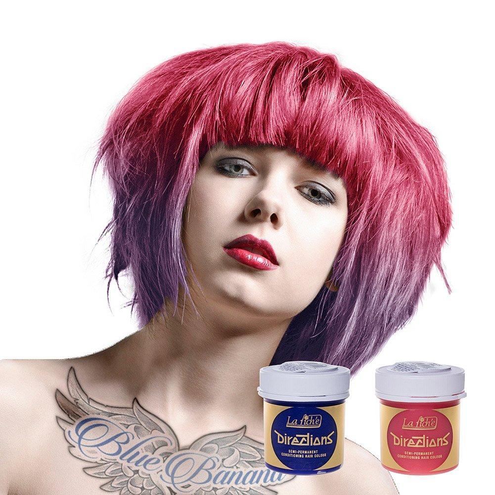 La Riche Directions Colour Hair Dye Combo (x1 Lilac and x1 Pastel Pink)