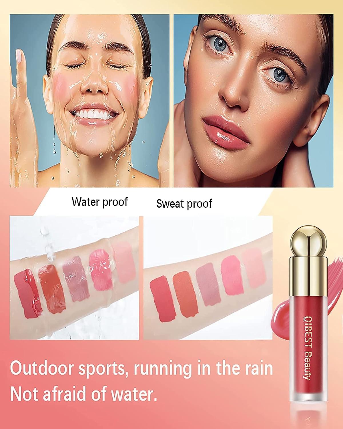 Velvet Liquid Blush - Long Lasting Natural-Looking Cheek Beauty Blush ...