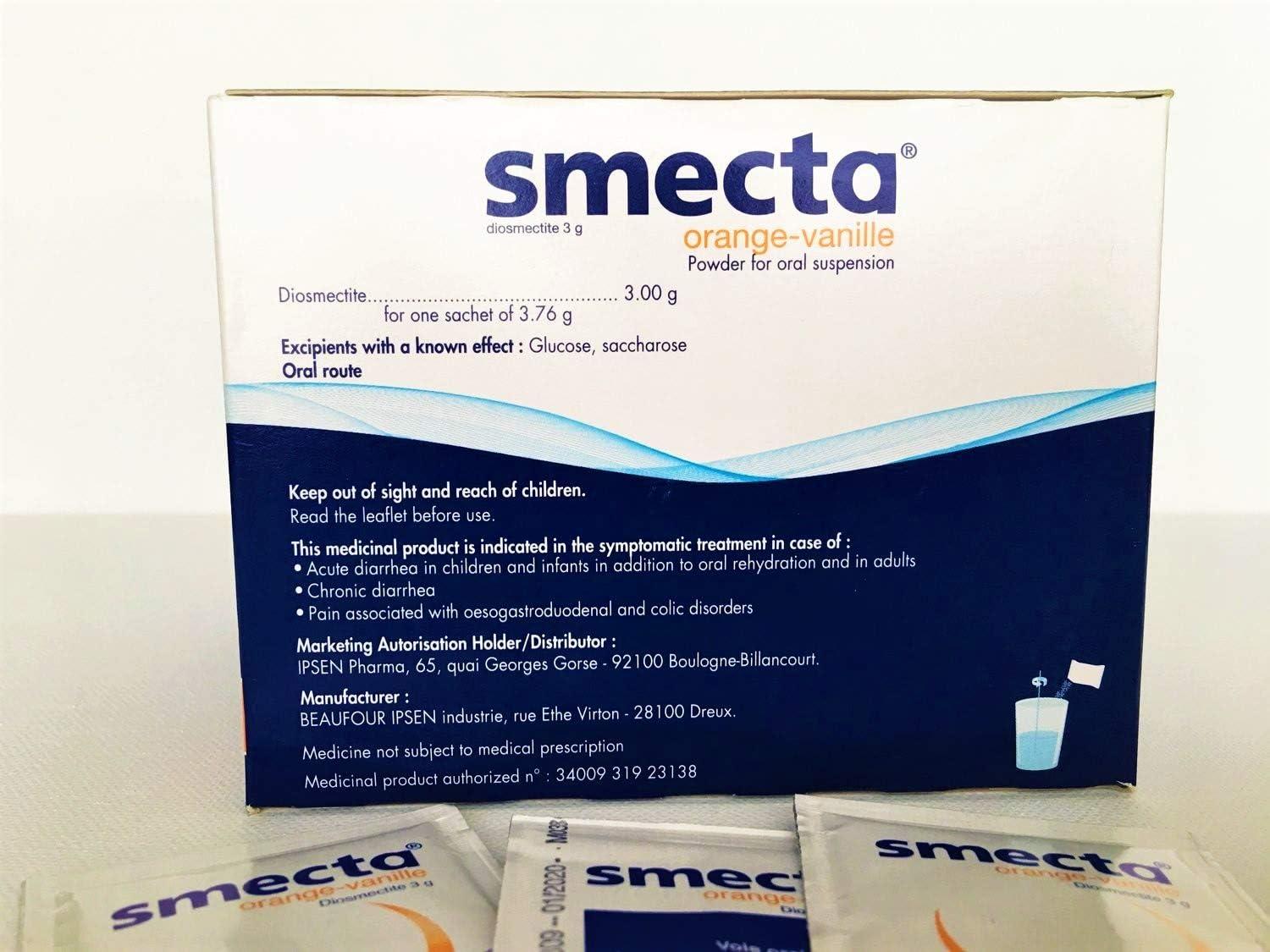 SMECTA 30 Sachets - Natural Medication for Acute & Chronic Diarrhoea in ...