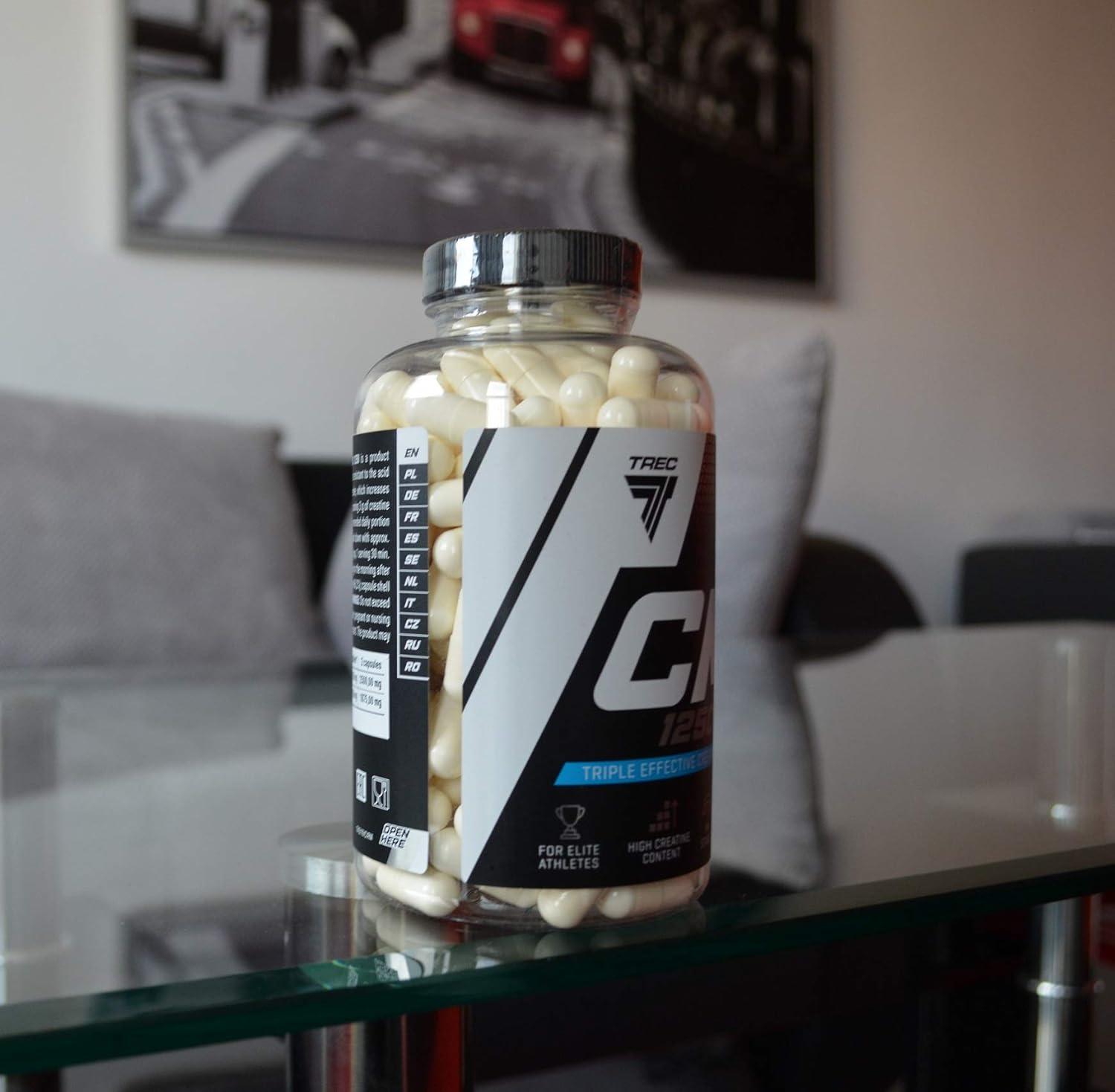 CM3 1250 x 180 Capsules - Best Tri Creatine Malate Weight Gain Tablets ...