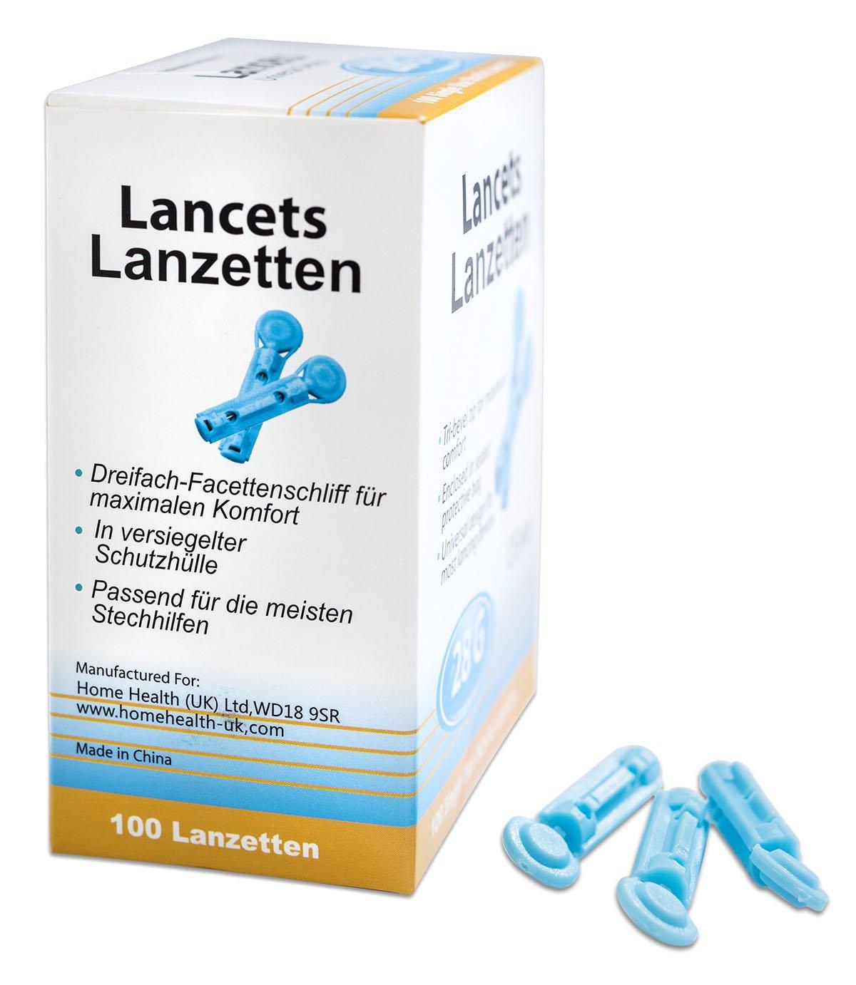 CodeFree Blood Lancets 28G - 200 Pack for Medisana Accu Chek & SD Lancing Devices ...
