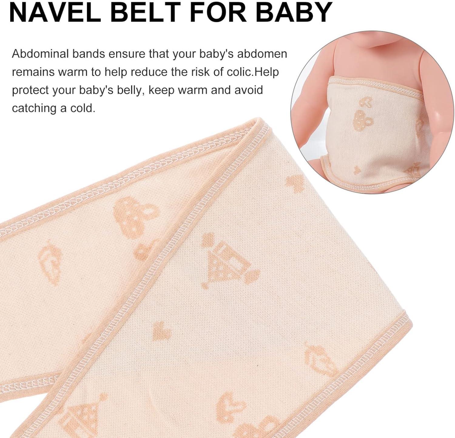 Exceart Abdominal Belt for Newborns - 4-Piece Belly Support & Umbilical ...