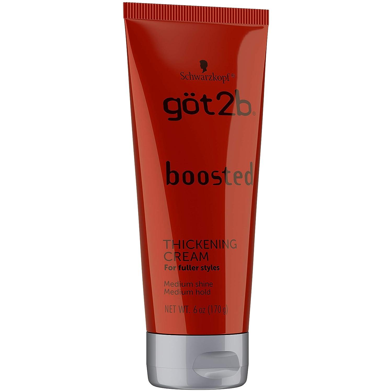Got2b Boosted Thickening Cream 6 oz - Add Volume and Texture to Your ...