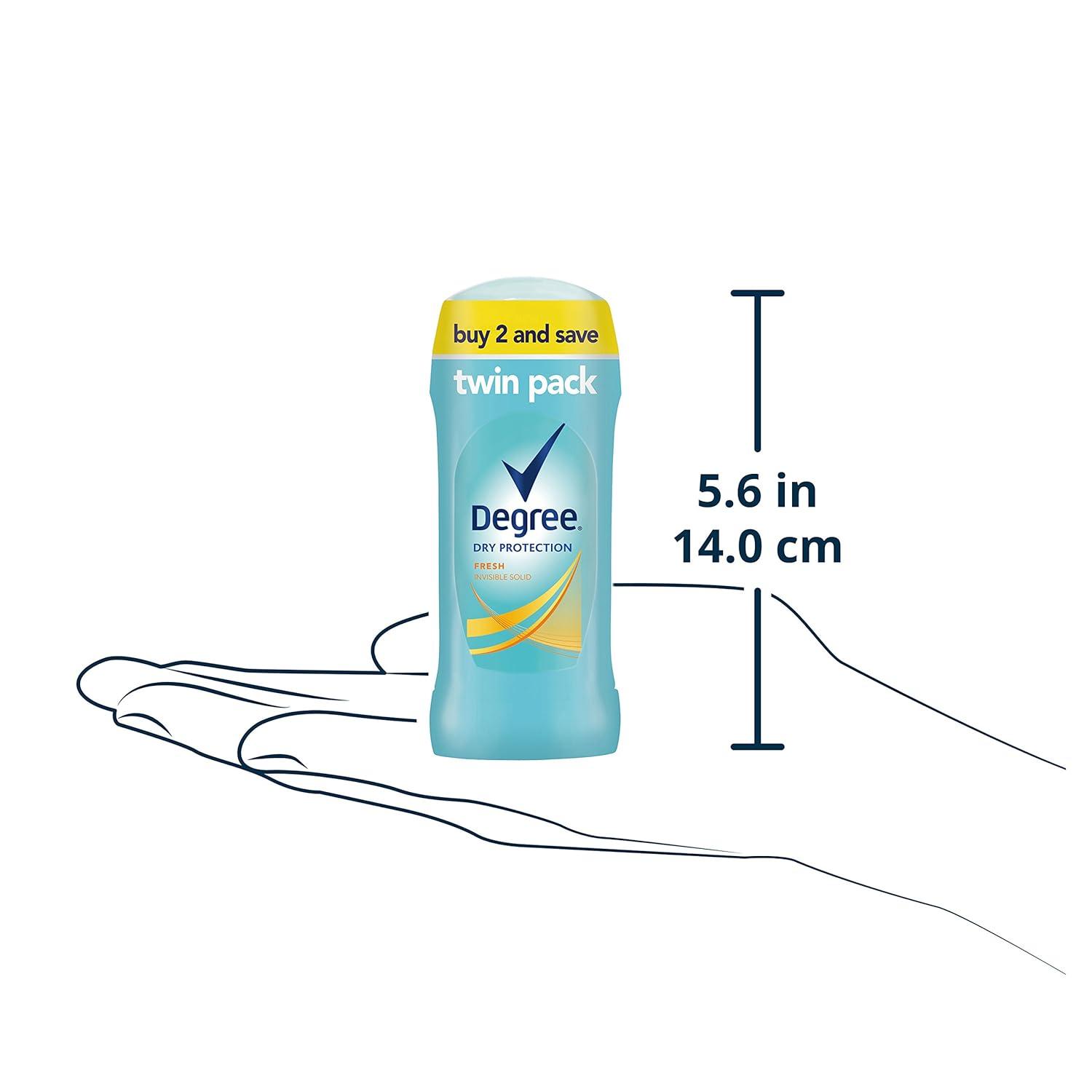 Degree Fresh Dry Protection Antiperspirant Deodorant Twin Pack 2.6oz ...