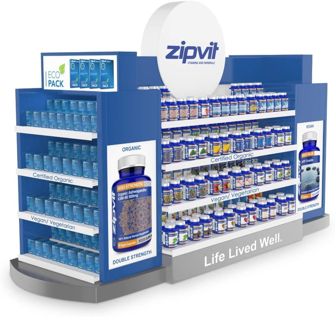 Zipvit Ginkgo Biloba & Siberian Ginseng 6000mg + 600mg with Vitamins B3 ...