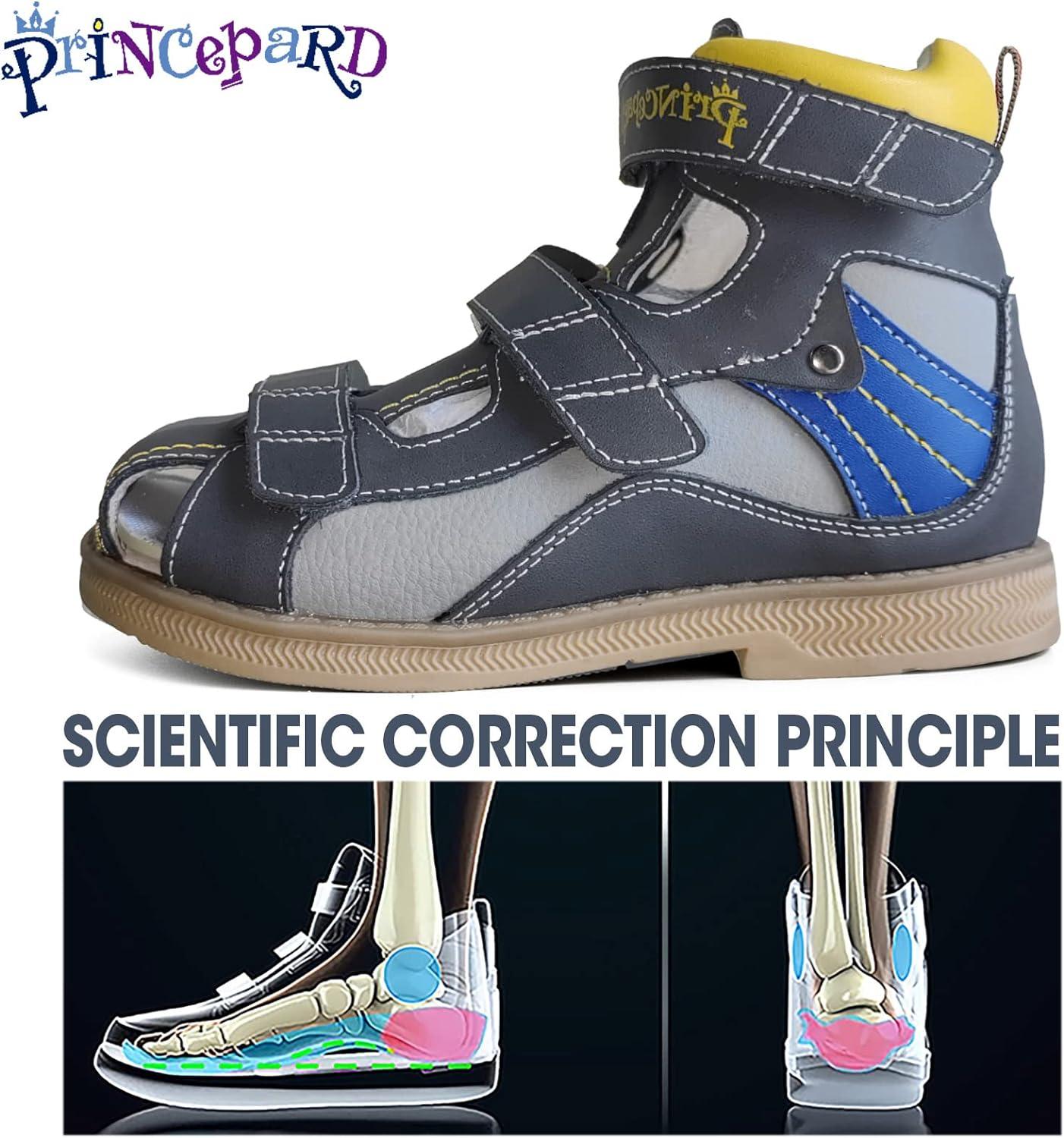 Princepard Orthopedic Sandals for Toddlers | Corrective Closed-toe High ...