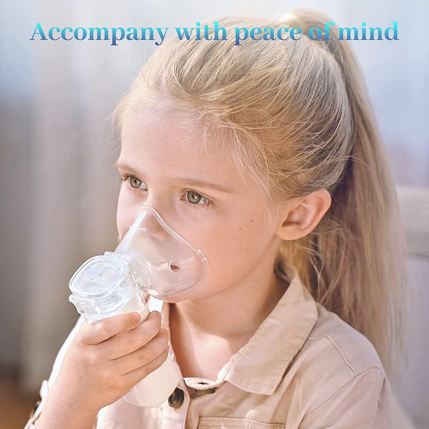 Household Nebulizer | Carbon Fiber Portable Mesh Inhaler for Kids ...