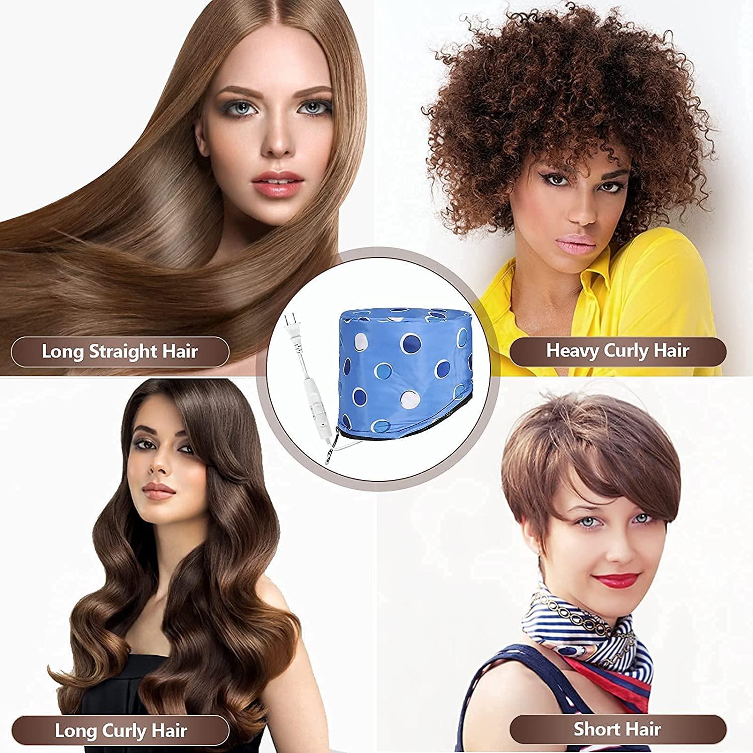 Thermal Hot Head Hair Steamer Cap for Deep Conditioning and Scalp ...