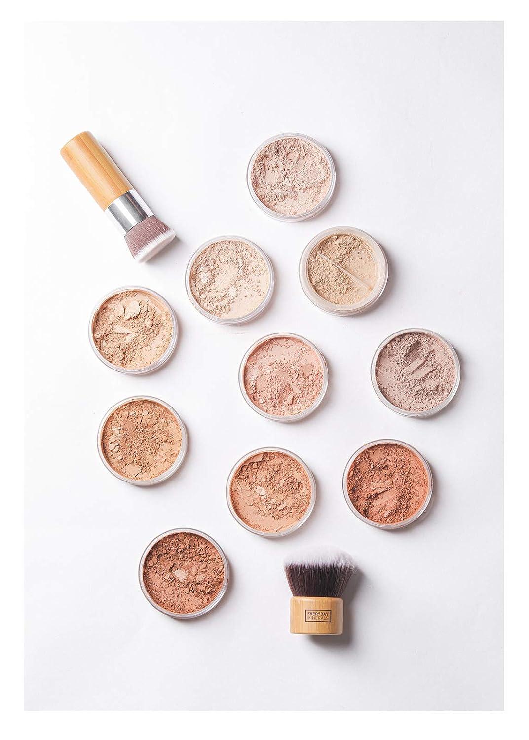 Everyday Minerals Base | Golden Fair 0W Jojoba Base Mineral Makeup ...