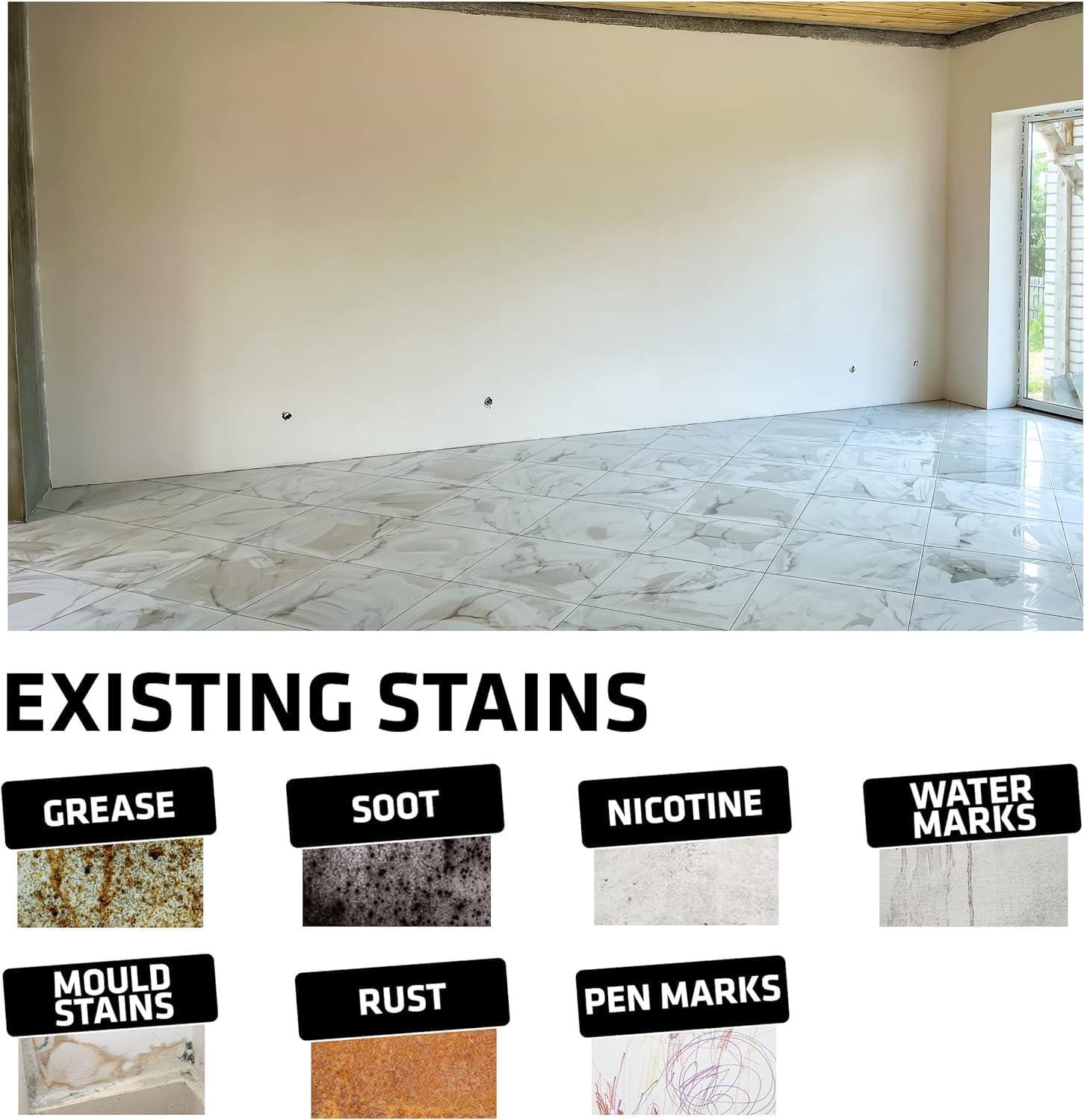 AMK Ever Build Stain Block 400ml Spray Paint Prevents Water Marks Mould ...