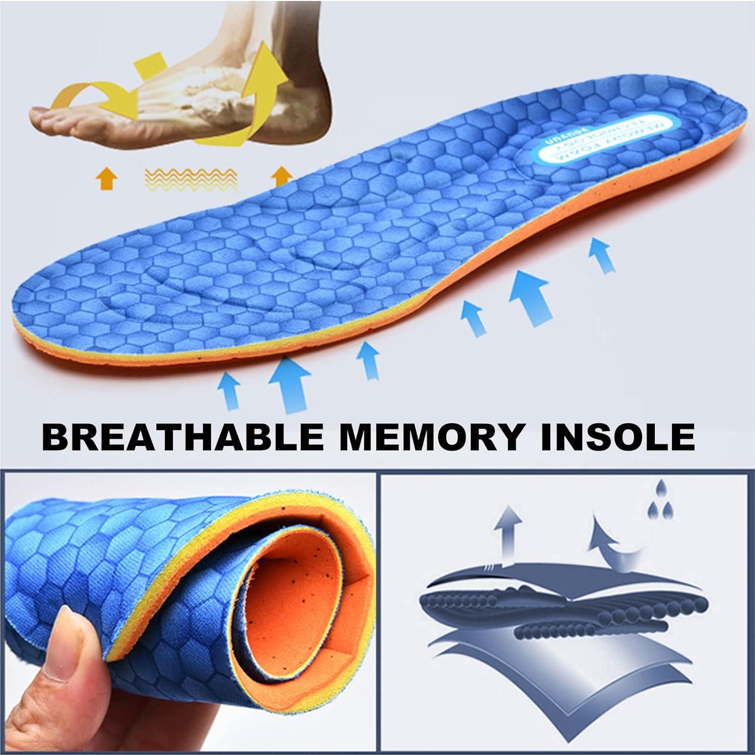 QDCZDQ Men's Edema Diabetic Shoes | Large Size Adjustable Foot Swelling ...