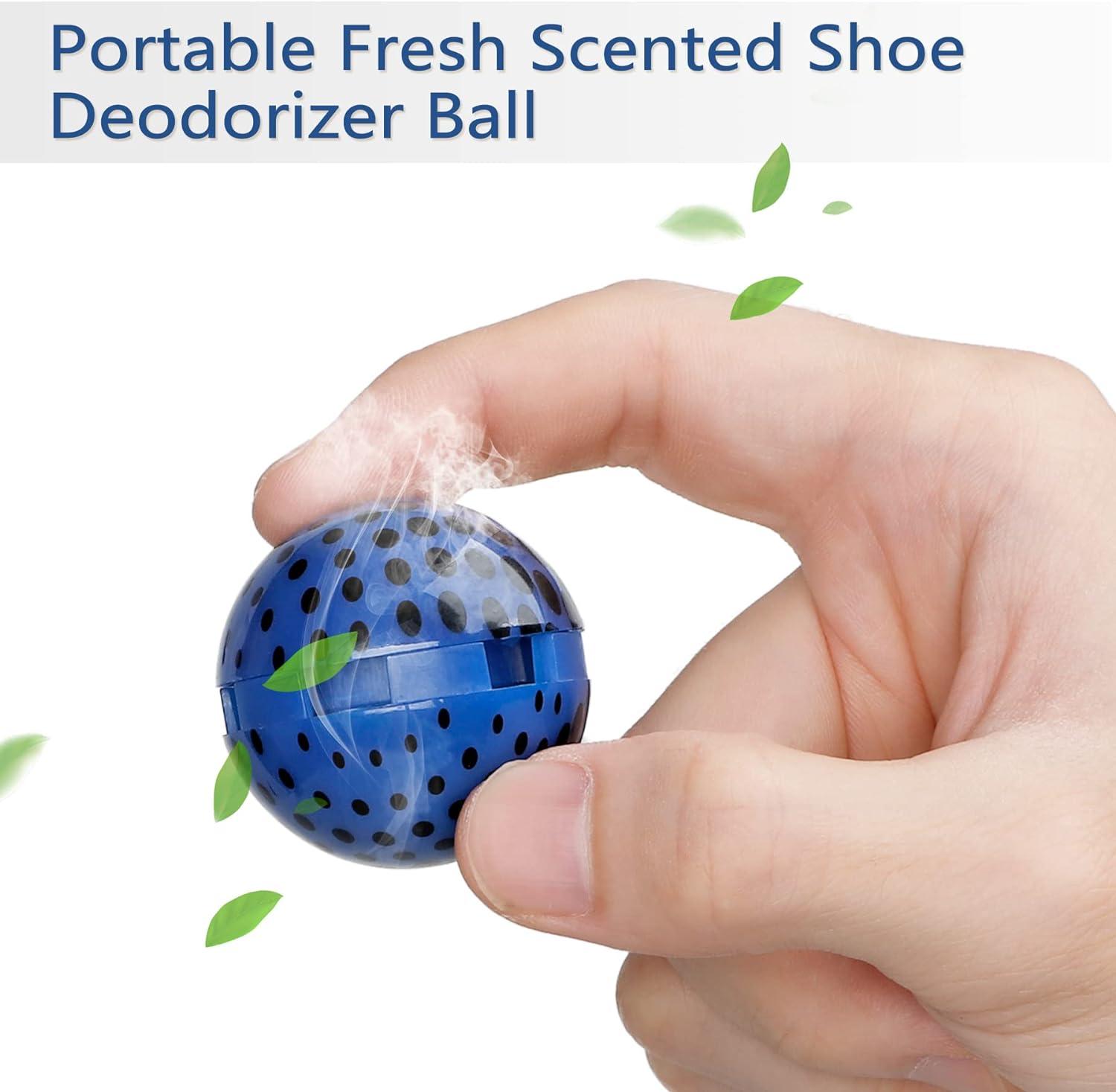 Knixmax Shoe Deodorant Balls Air Fresheners Odour Eliminator for ...